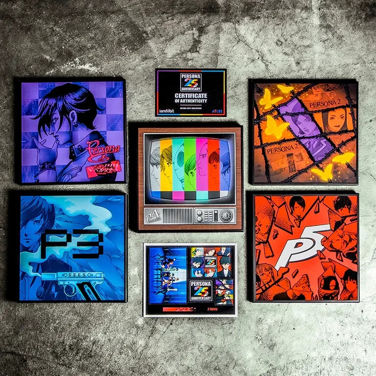 popsike.com - Persona 25th Anniversary Deluxe Vinyl Box Set Collectible ...
