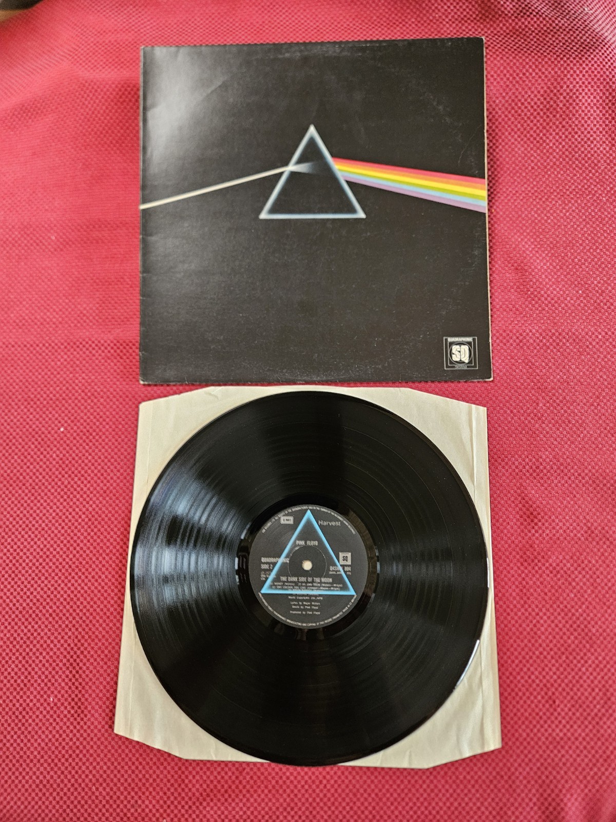 popsike.com - PINK FLOYD DARK SIDE OF THE MOON VINYL LP UK 1973 ...