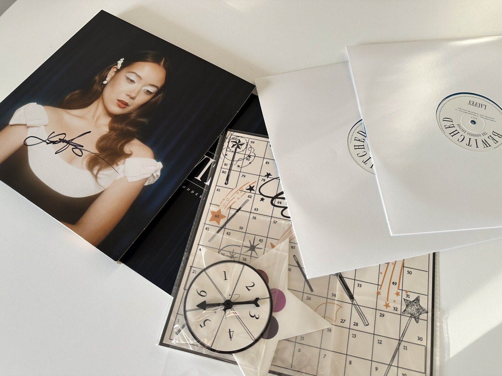 popsike.com - LAUFEY SIGNED BEWITCHED GODDESS EDITION VINYL 2LP SIGNED ...
