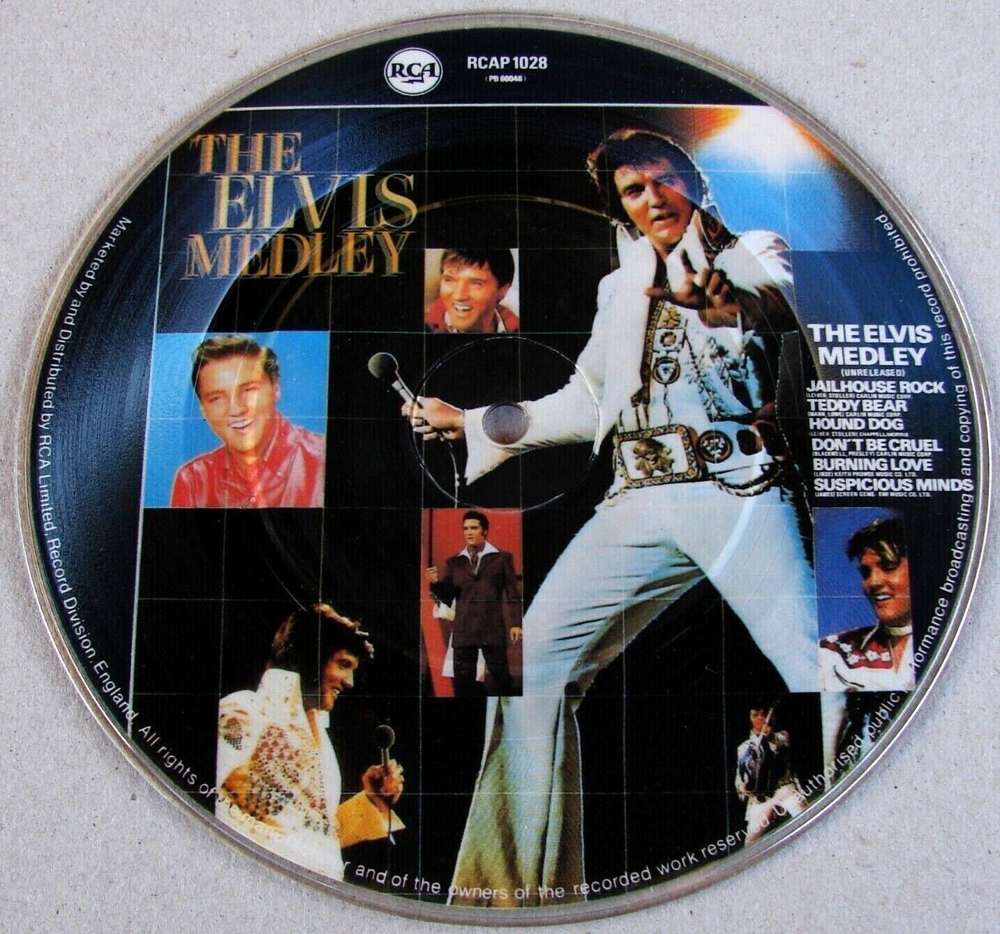 popsike.com - Elvis Presley Jailhouse Rock / The Elvis Medley Rare RCA ...