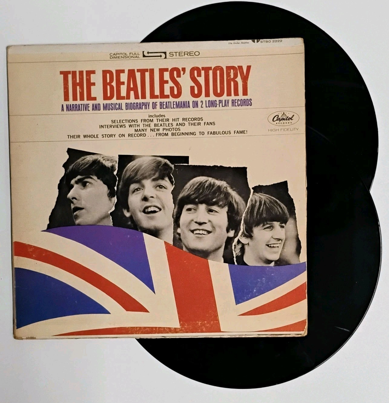 popsike.com - THE BEATLES STORY ‘78 Capitol STBO-2222 [NM Vinyl] Purple ...
