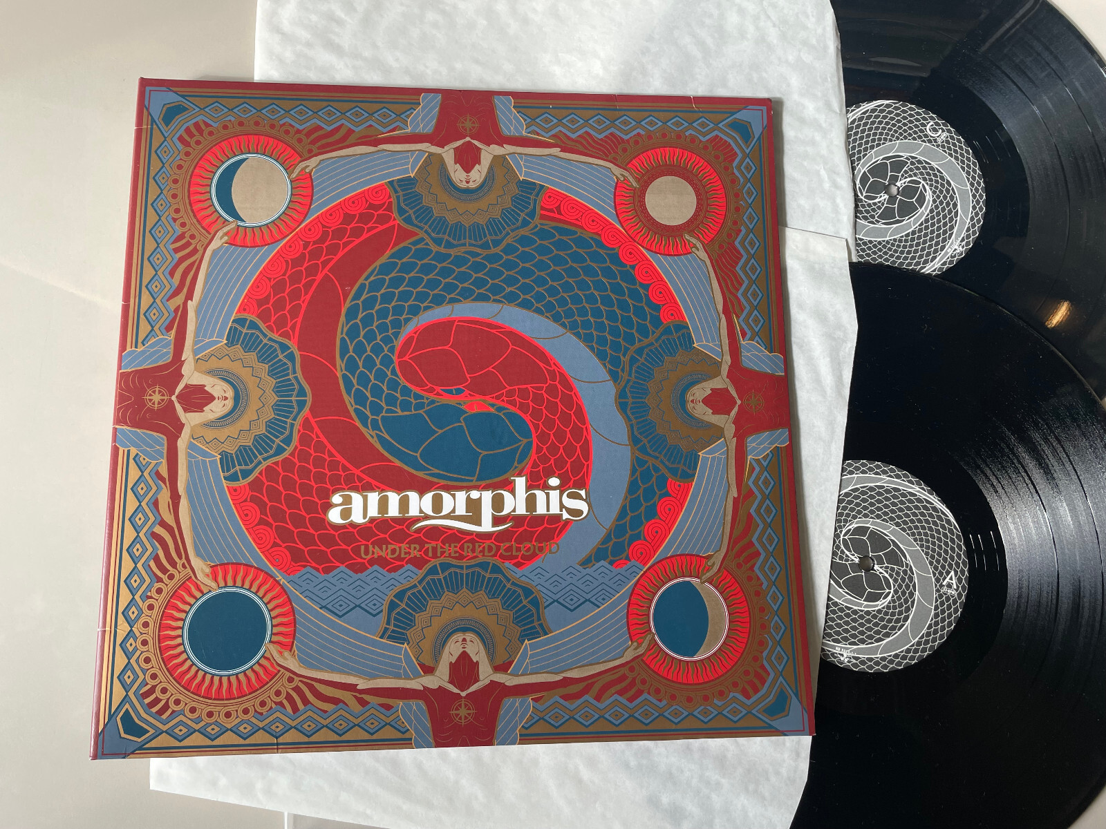 popsike.com - LP Metal Amorphis – Under The Red Cloud 2 Disc (12 Song ...