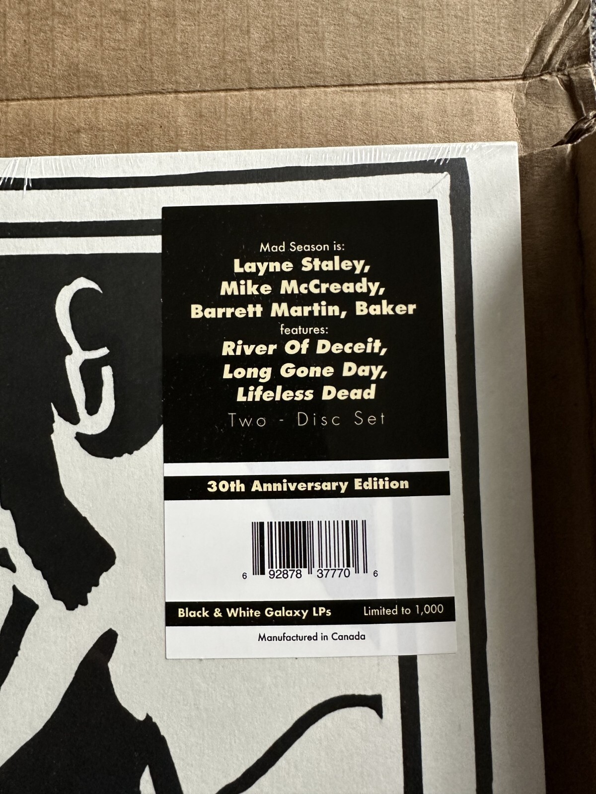 popsike.com - 2025 MAD SEASON ABOVE 30TH ANNIVERSARY Vinyl Reissue ...