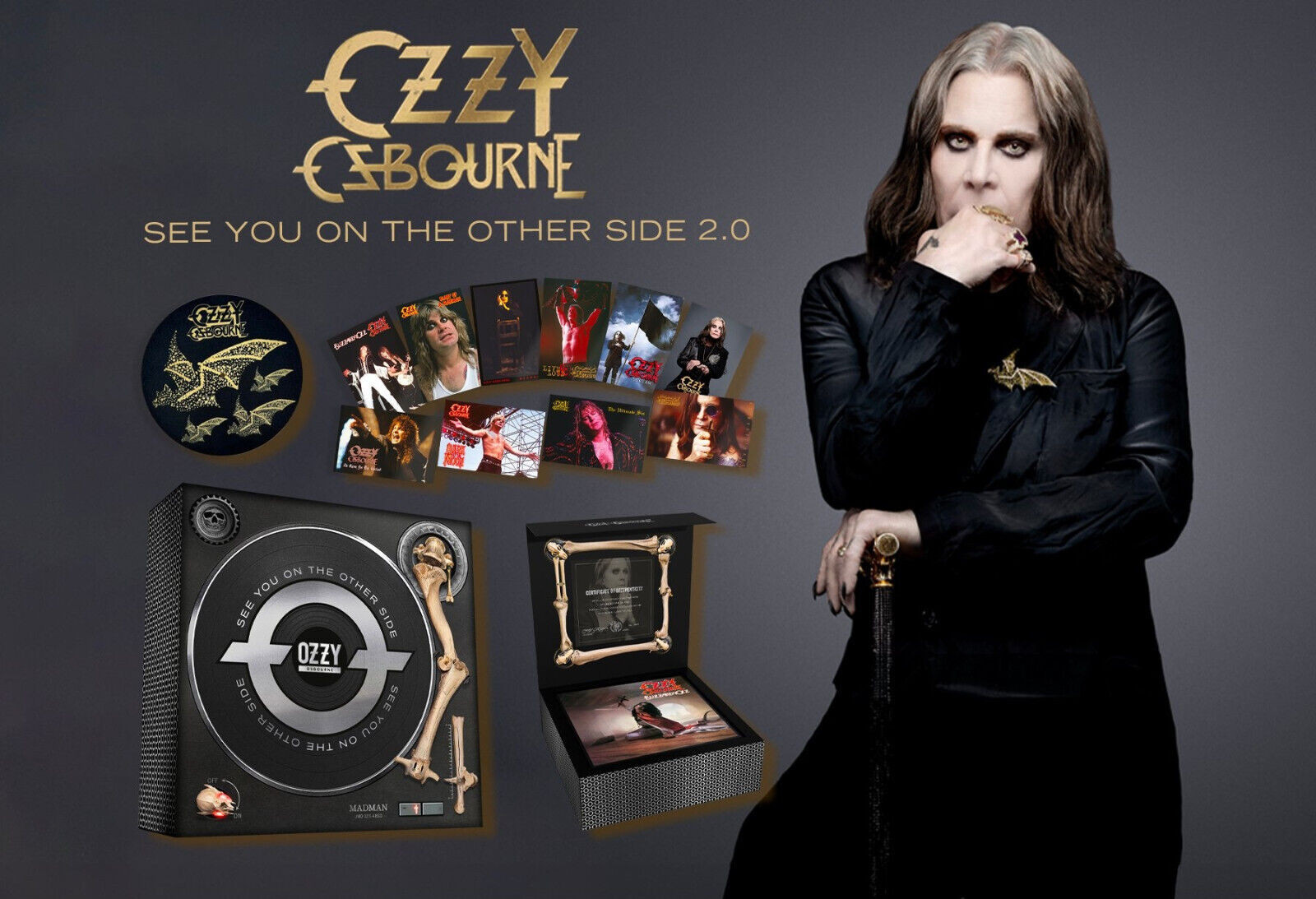 popsike.com - Ozzy Osbourne Signed Vinyl Box Set – See You On The Other ...