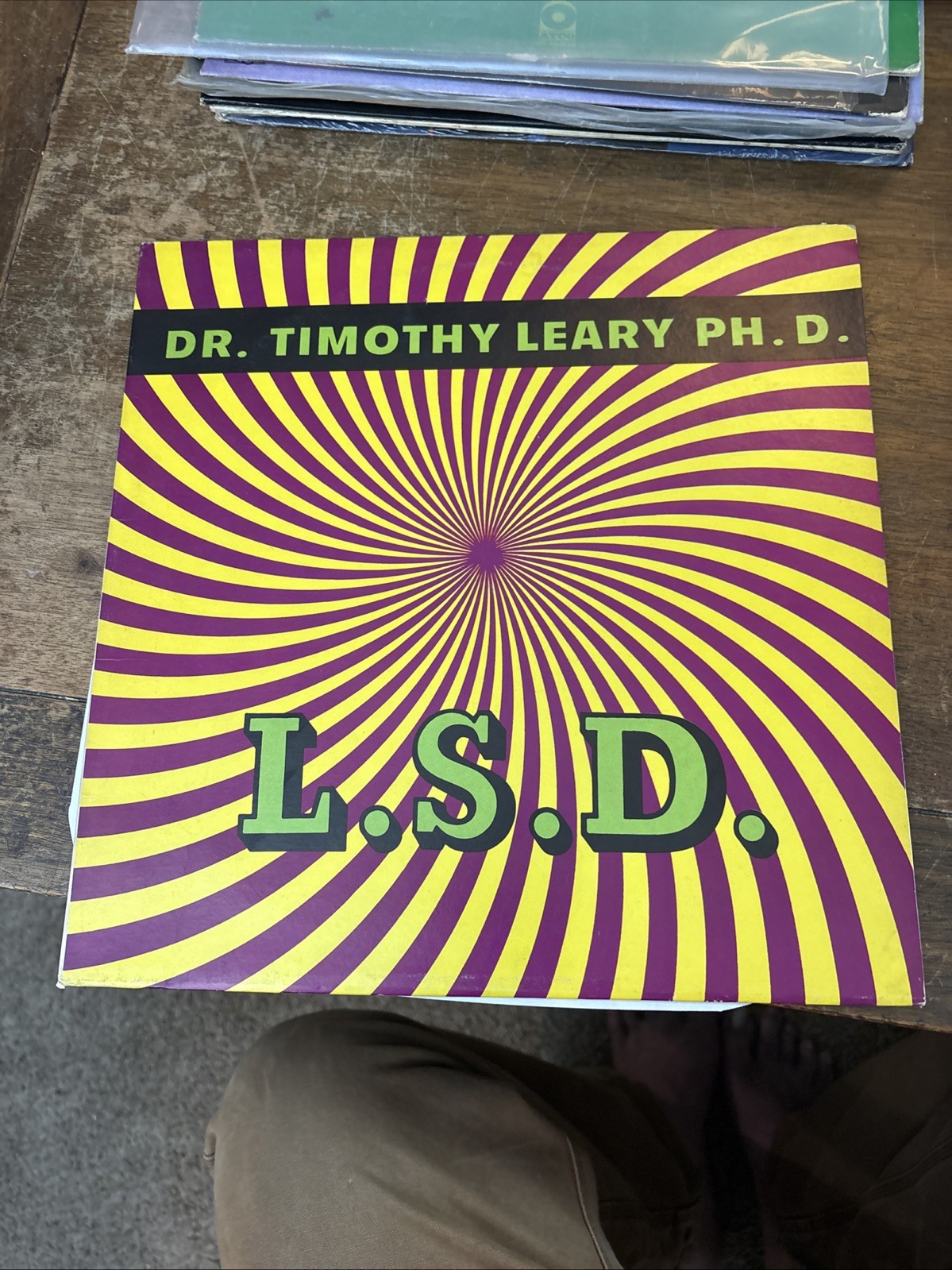 popsike.com - DR TIMOTHY LEARY PHD / LSD on Pixie Records CA1069 RARE ...
