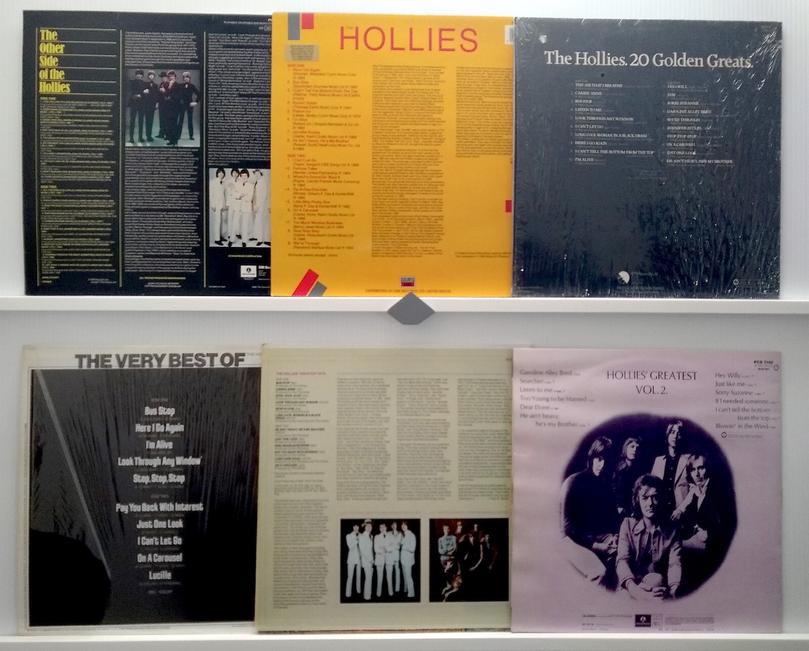 popsike.com - The Hollies - Compilation LP's - 6 Pc Lot - auction details