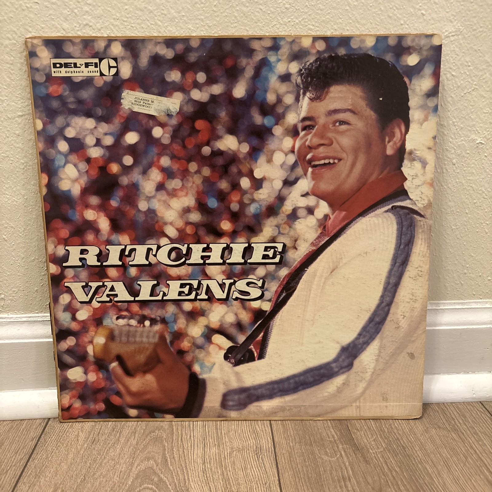 popsike.com - 1959 RITCHIE VALENS: SELF TITLED Rare misprint LP Del-Fi ...