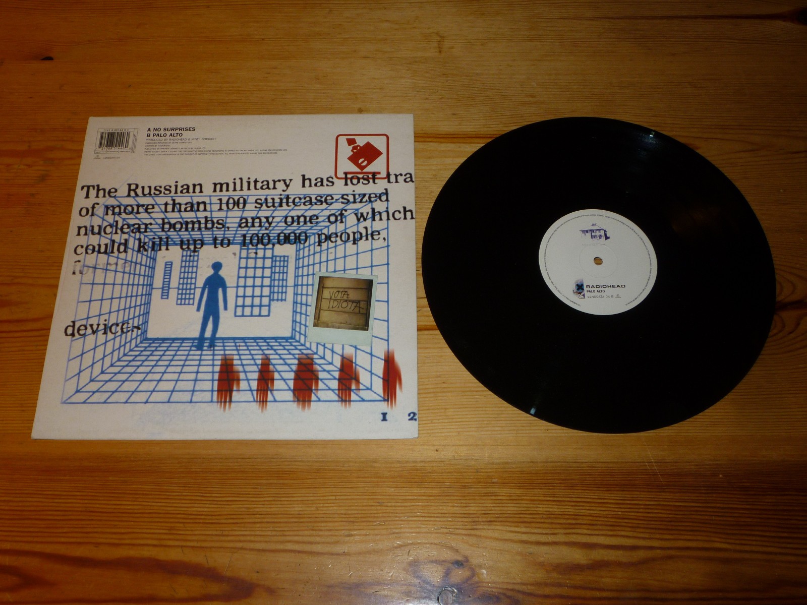 popsike.com - RADIOHEAD NO SURPRISES 12" INCH EXTENDED MAXI SINGLE ...