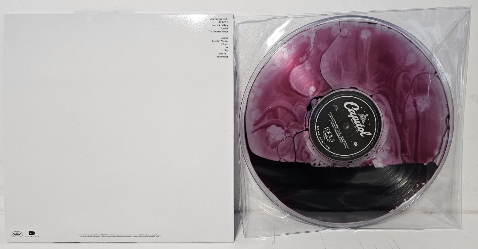 popsike.com - YUNGBLUD Idols LP Vinyl Liquid Blood Filled Limited ...