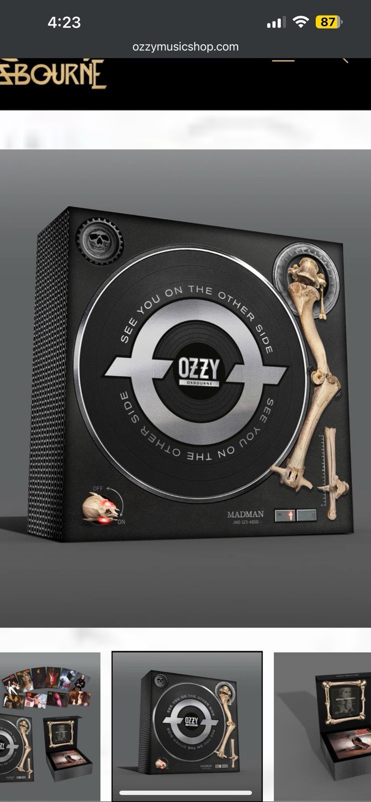 popsike.com - OZZY OSBOURNE SEE YOU ON THE OTHER SIDE V2.0 BOX SET ...