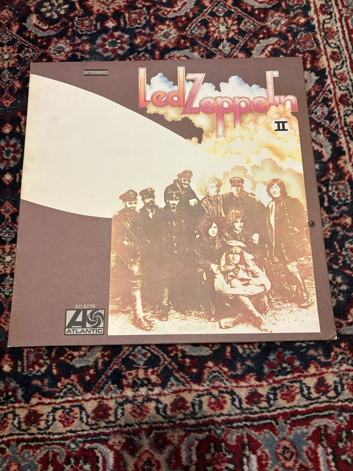popsike.com - Led Zeppelin II; Atlantic; OG,First; RL/RL SS; CLEAN, HOT ...
