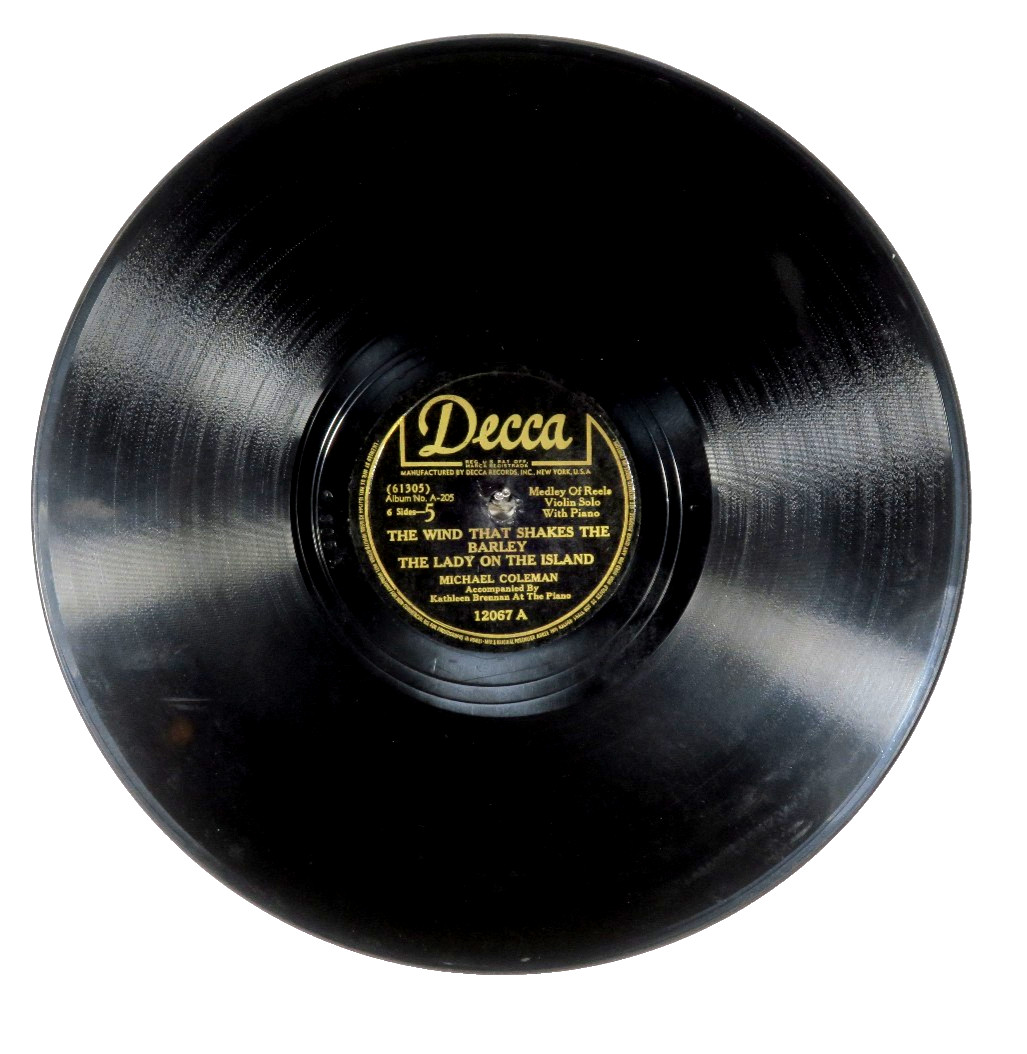 popsike.com - 78 RPM -- Michael Coleman, Decca 205 (3 78 Album), E ...
