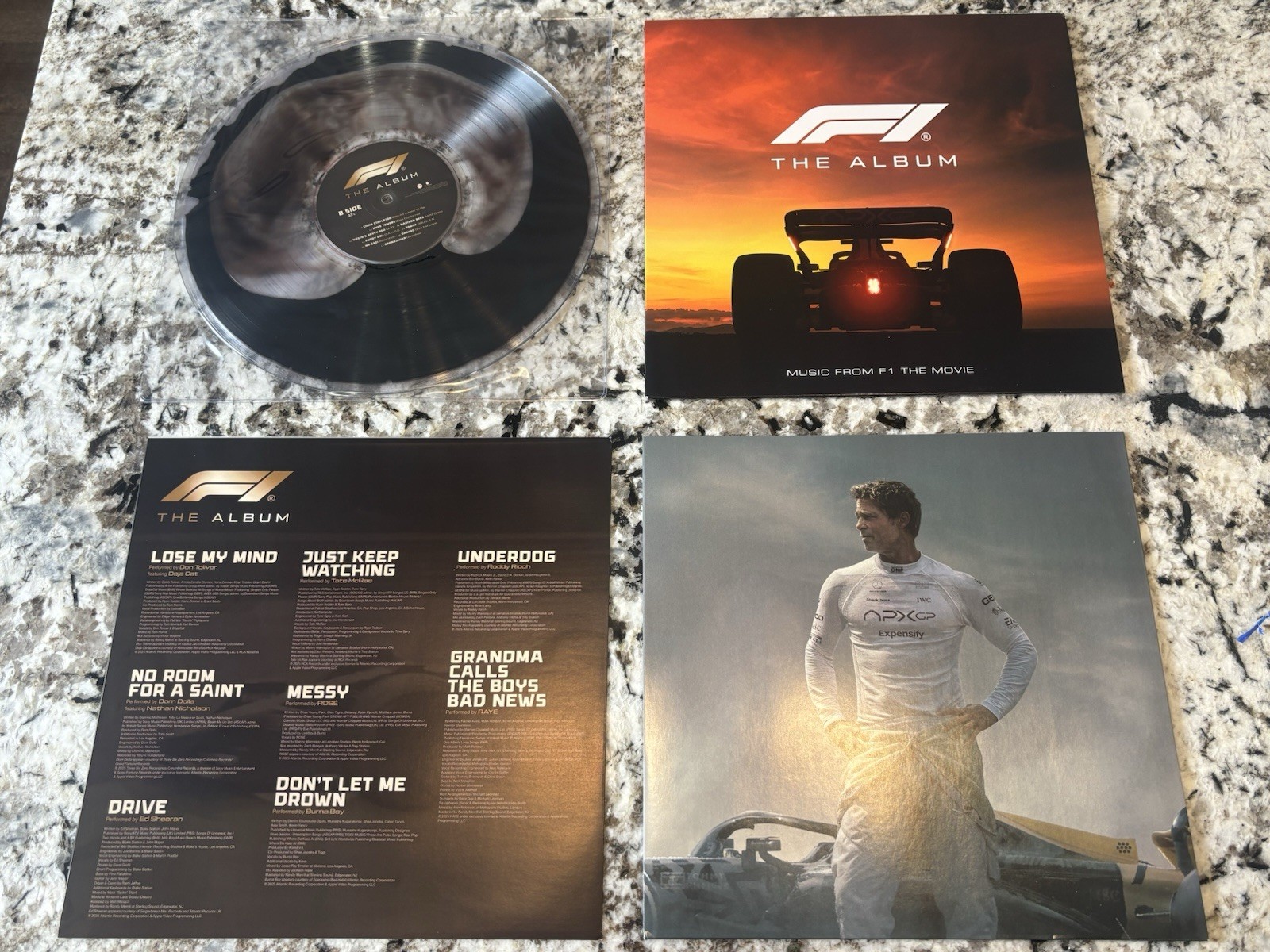 popsike.com - F1 The Album 2025 Soundtrack Limited Edition Oil Filled ...