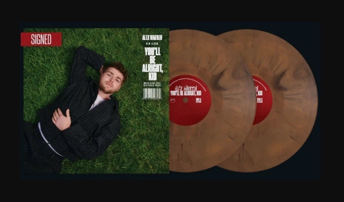 popsike.com - Alex Warren You’ll Be Alright, Kid Mocha Blend Vinyl ...