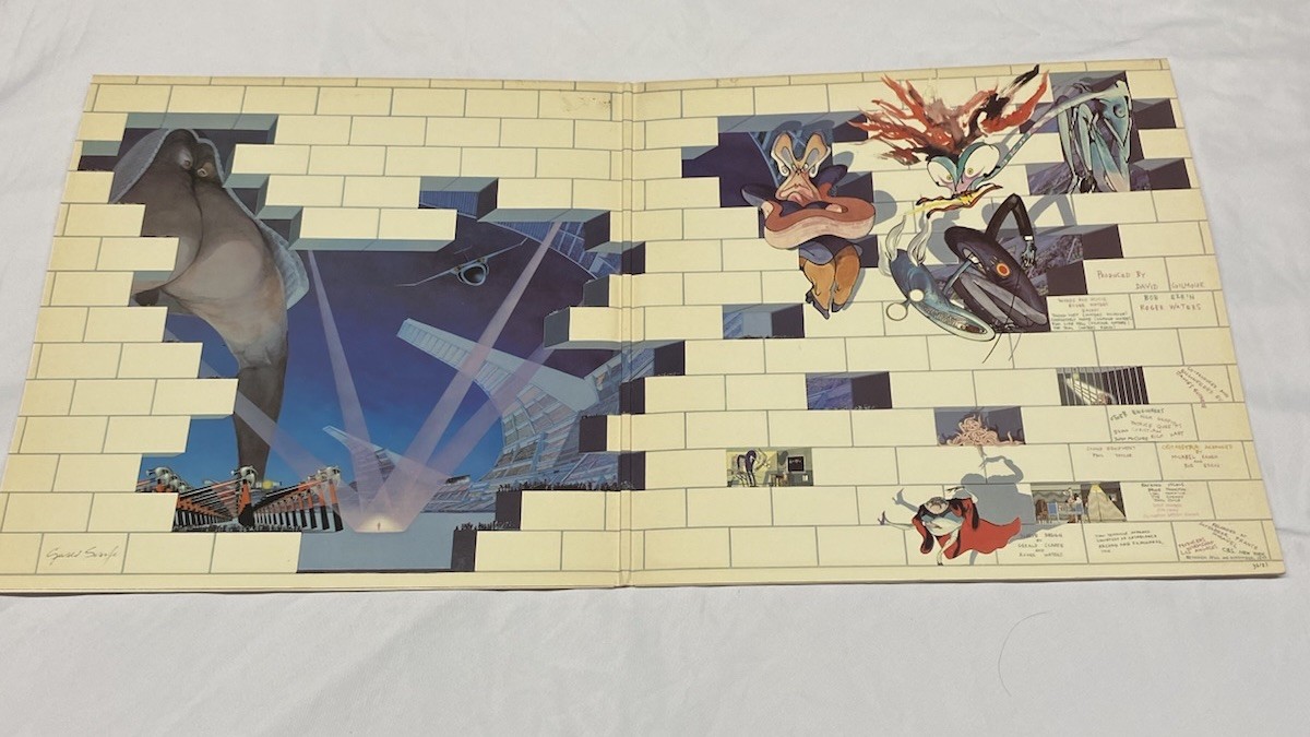 popsike.com - Pink Floyd The Wall 2xLP Gatefold W Inner Sleeves PC2 ...