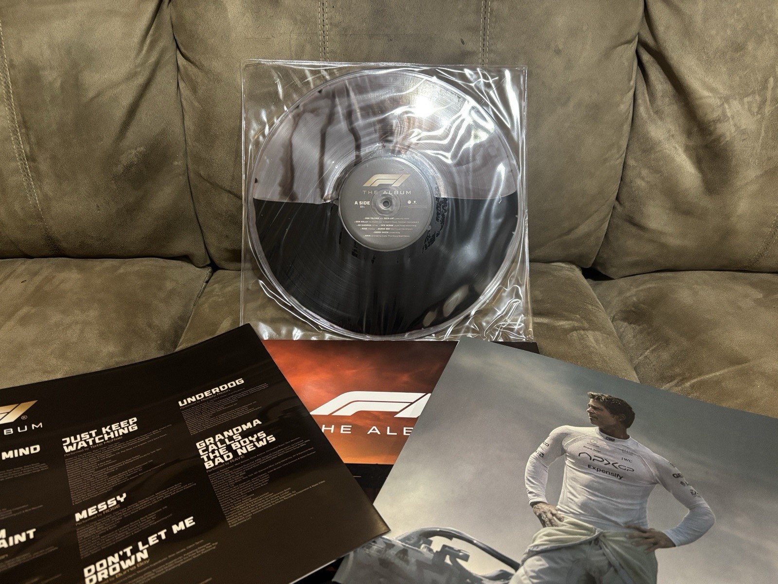 popsike.com - F1 The Album 2025 Soundtrack Limited Edition Oil Filled ...