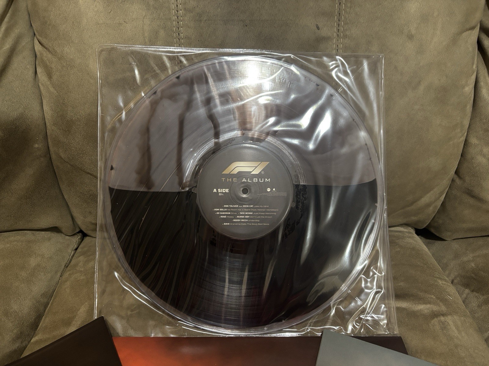 popsike.com - F1 The Album 2025 Soundtrack Limited Edition Oil Filled ...