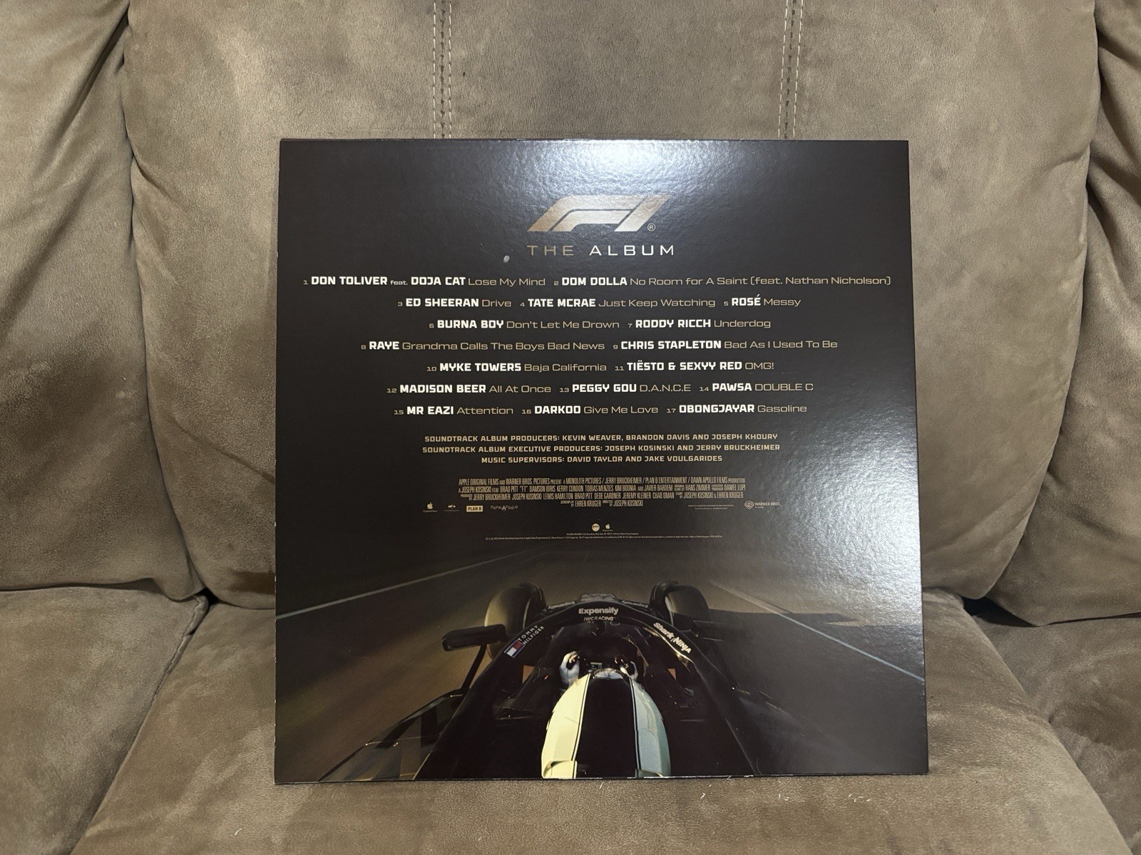 popsike.com - F1 The Album 2025 Soundtrack Limited Edition Oil Filled ...