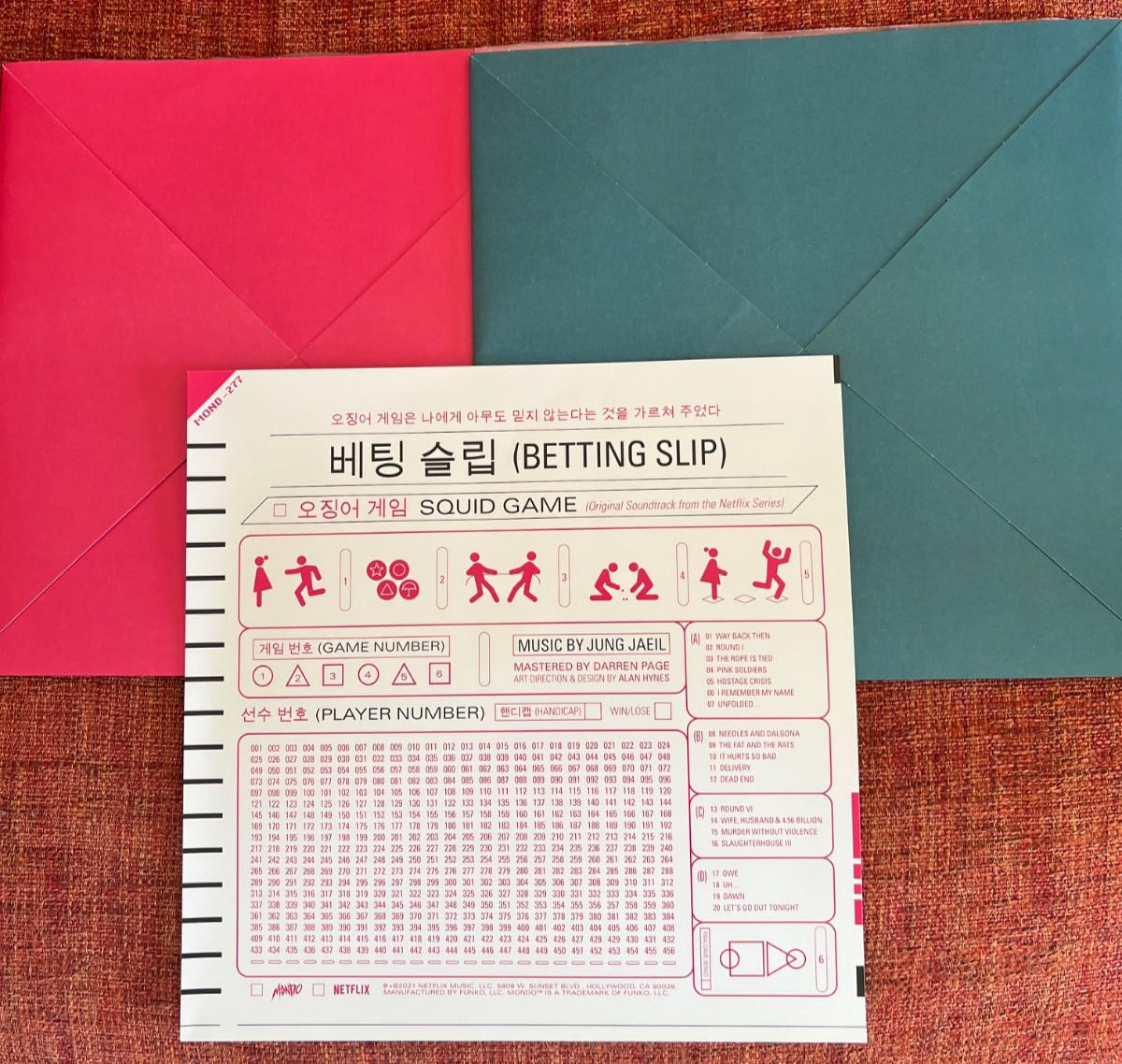 popsike.com - SQUID GAME (SOUNDTRACK) [PINK & GREEN VINYL] IN DDAKJI ...