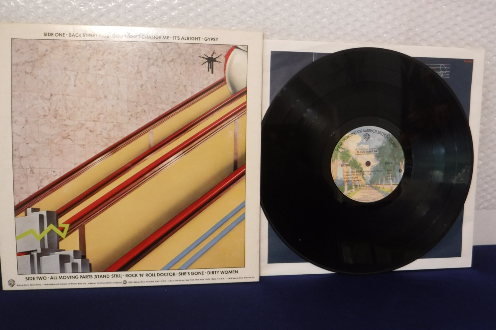 popsike.com - Black Sabbath, Technical Ecstasy, 1976 Warner Bros. BS 2969 Heavy Metal Promo ...