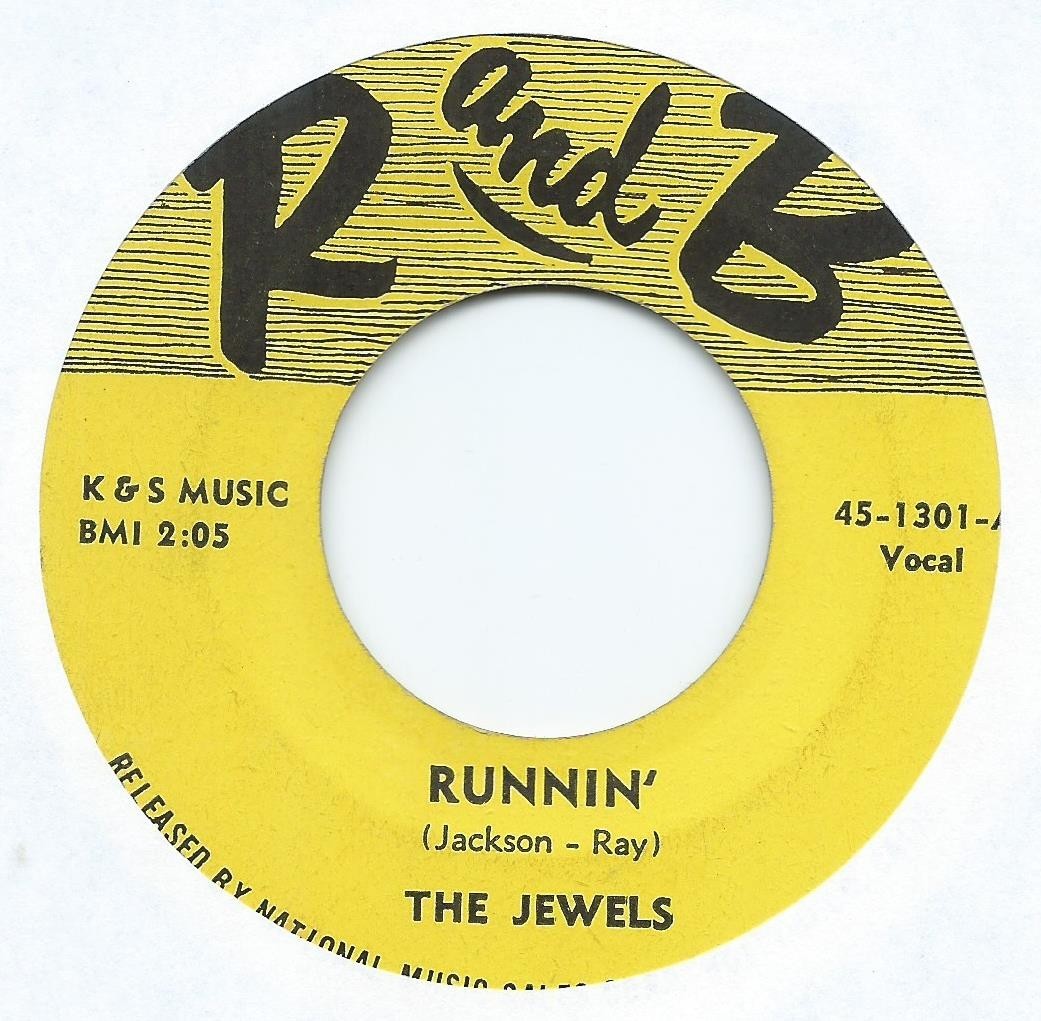 popsike.com - DOO WOP / R&B 45 - JEWELS "HEARTS OF STONE / RUNNIN" R ...