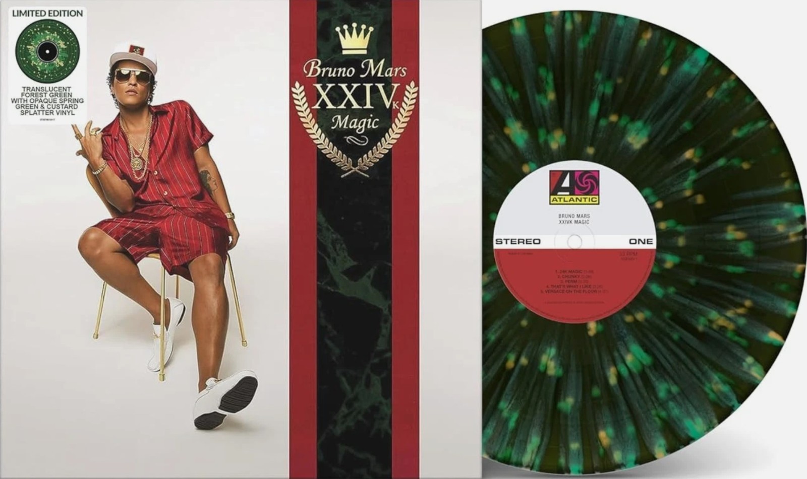 popsike.com - Bruno Mars XXIVK Magic LP Album vinyl record limited ...