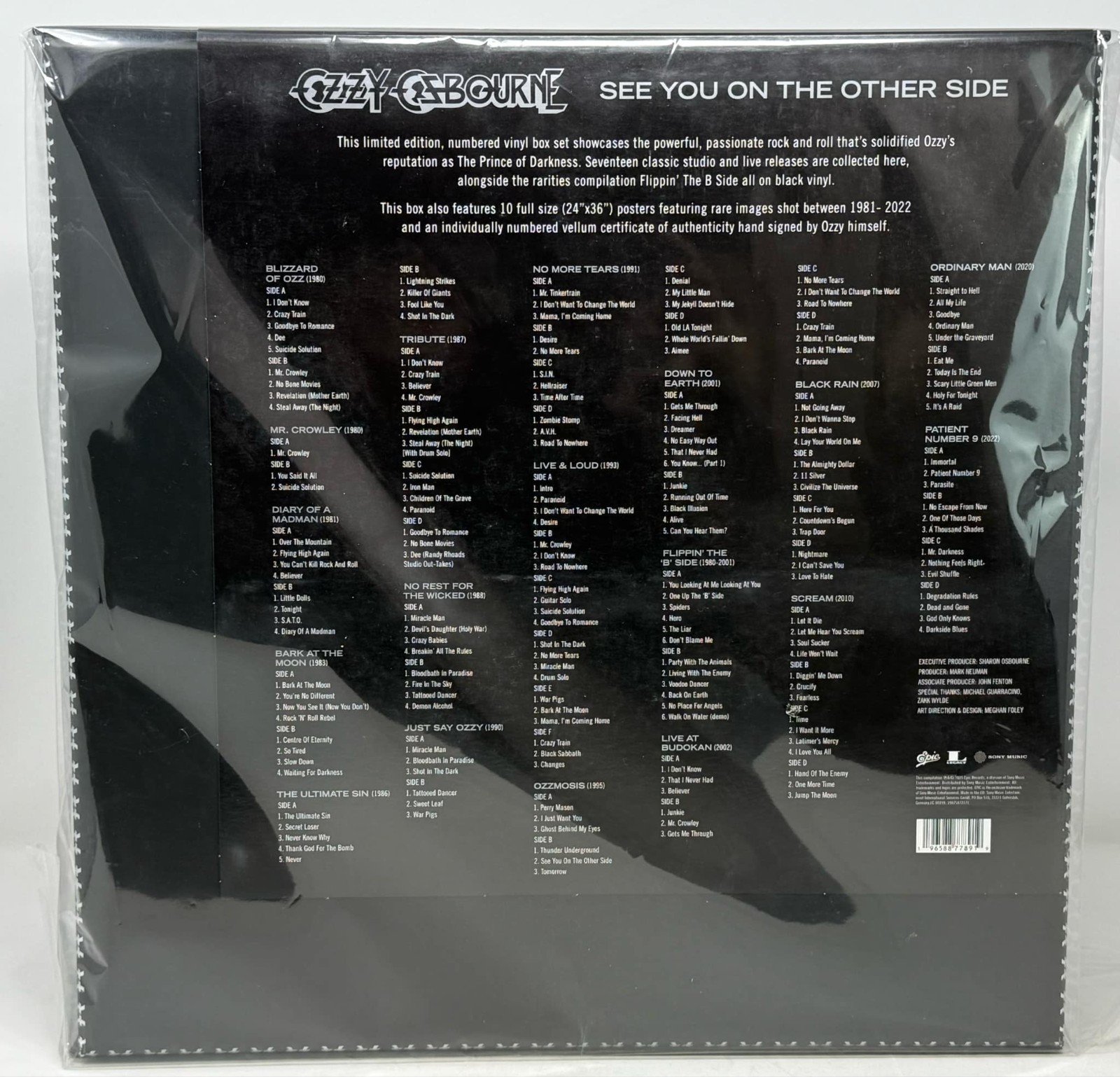 popsike.com - NEW - SIGNED - Ozzy Osbourne - See You On The Other Side v2.0 Vinyl BOX SET LP's ...