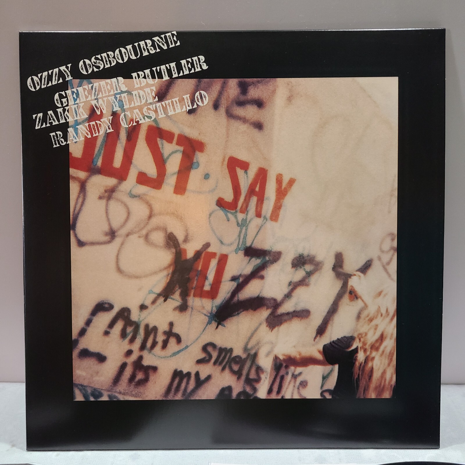 popsike.com - OZZY OSBOURNE Just Say Ozzy LP Epic 1990 2025 New Vinyl ...