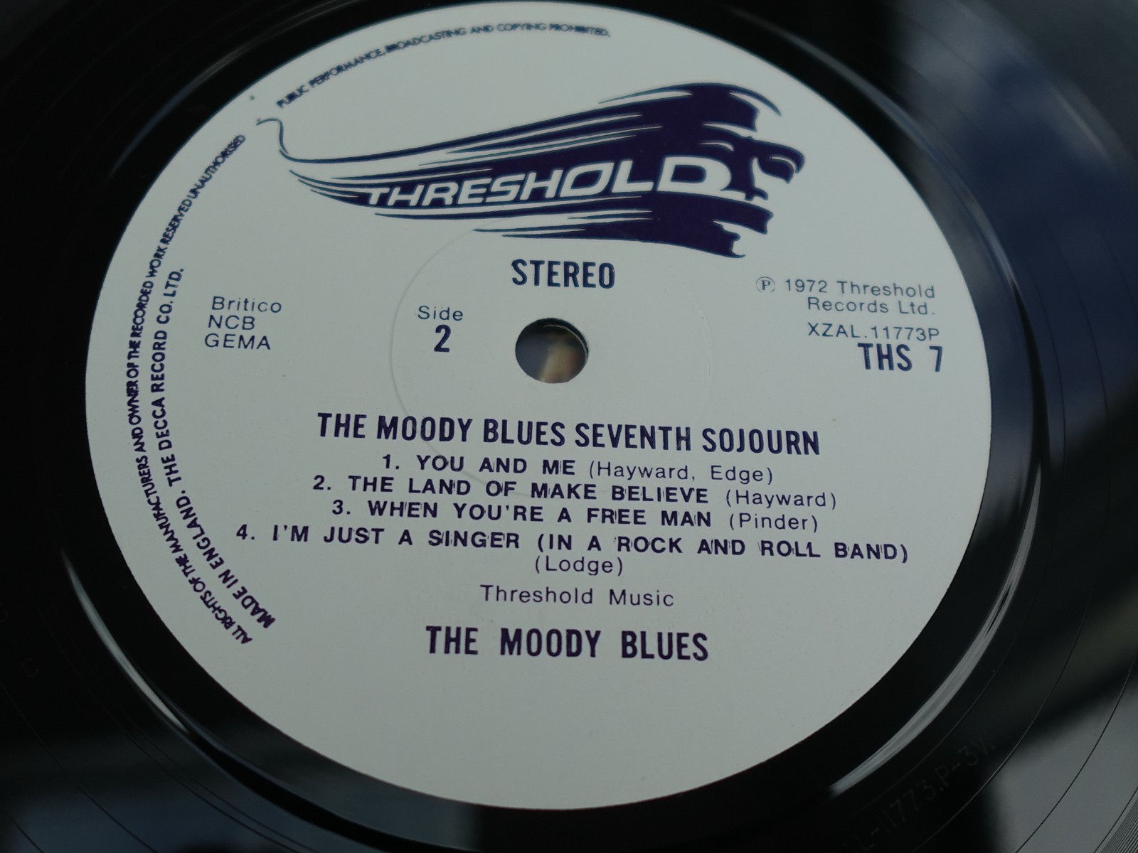 popsike.com - The Moody Blues SEVENTH SOJOURN 1972 UK LP 1st Press ...