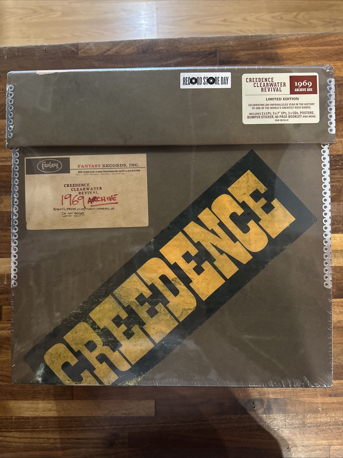 popsike.com - CCR 1969 Box Set [3 LP/3 cd/3 -7] Creedence Clearwater ...
