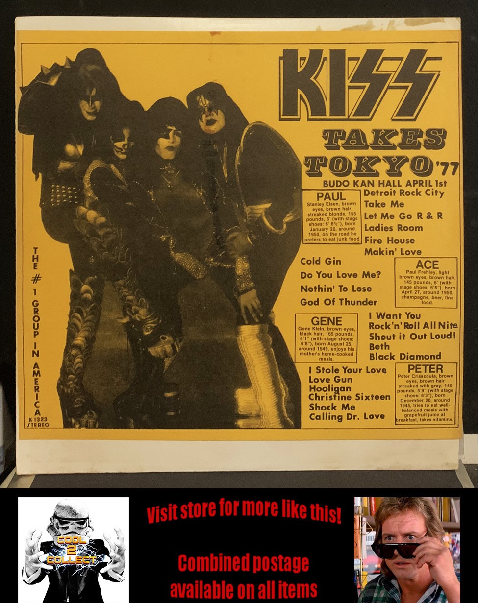 popsike.com - Kiss - Takes Tokyo '77 - very rare double album pressing ...