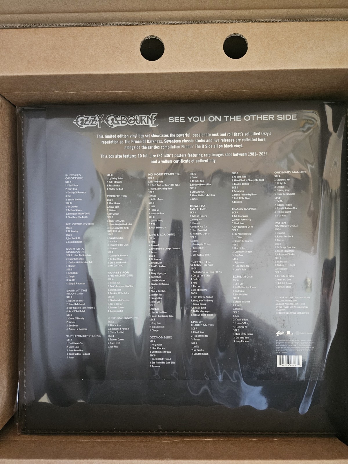 popsike.com - Ozzy OSBOURNE - SEE YOU ON THE OTHER SIDE V2.0 unsigned - auction details