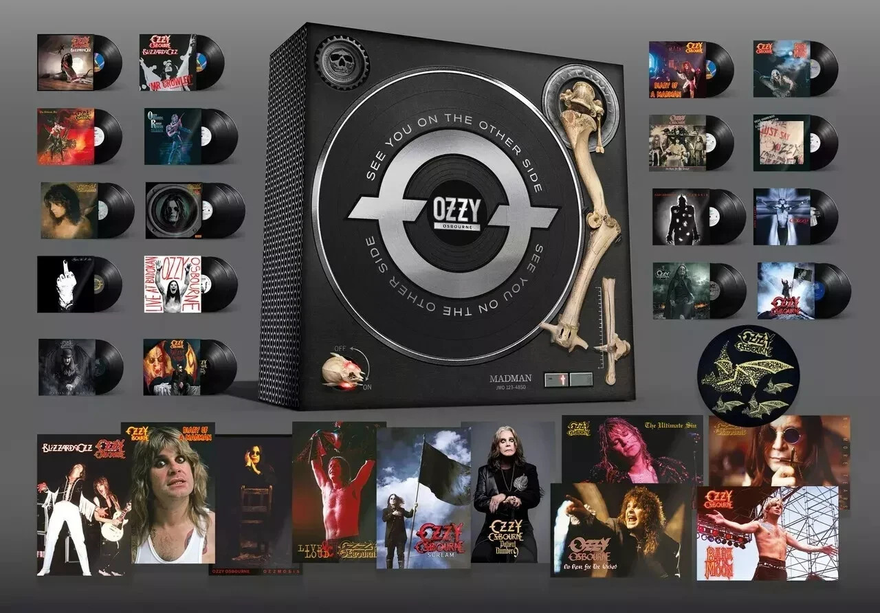 popsike.com - Ozzy Osbourne SEE YOU ON THE OTHER SIDE V2.0 Box Set SIGNED Black Sabbath SEALED ...