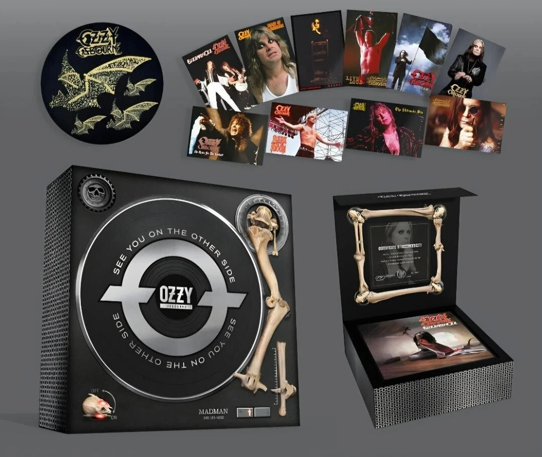 popsike.com - Ozzy Osbourne SEE YOU ON THE OTHER SIDE V2.0 Box Set SIGNED Black Sabbath SEALED ...