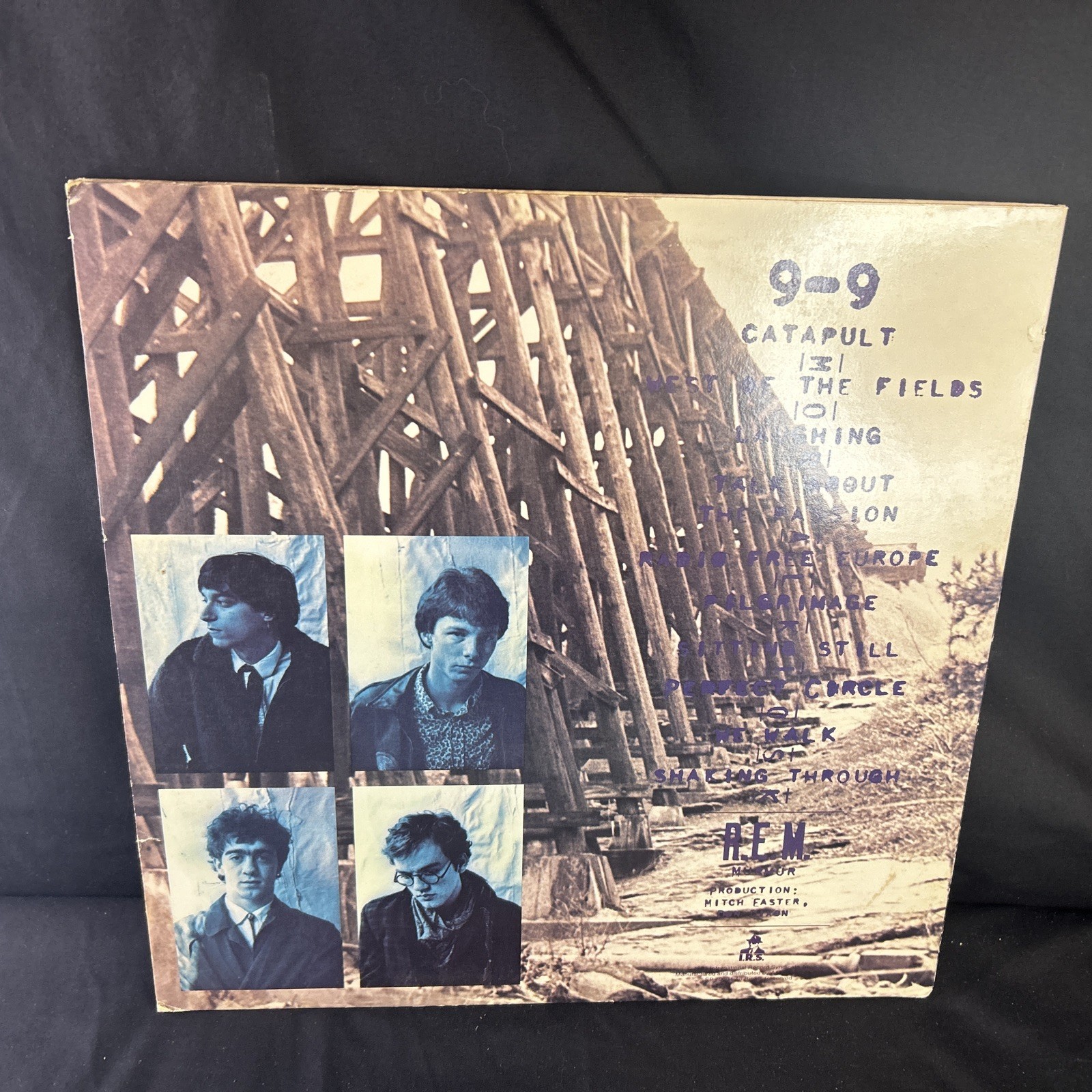 popsike.com - REM - MURMUR - ORIGINAL 1983 US IRS SP70O14 VINYL RECORD ...