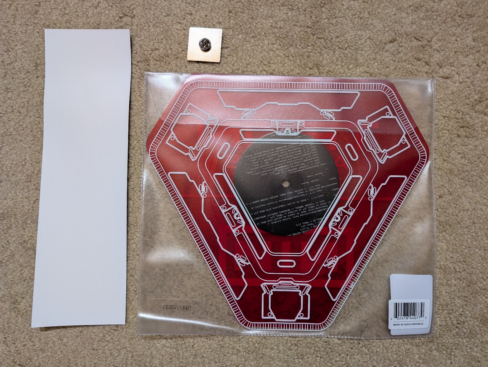 popsike.com - SDCC 2025 Tron Ares NIN Vinyl with Sticker and Pin 1937/ ...