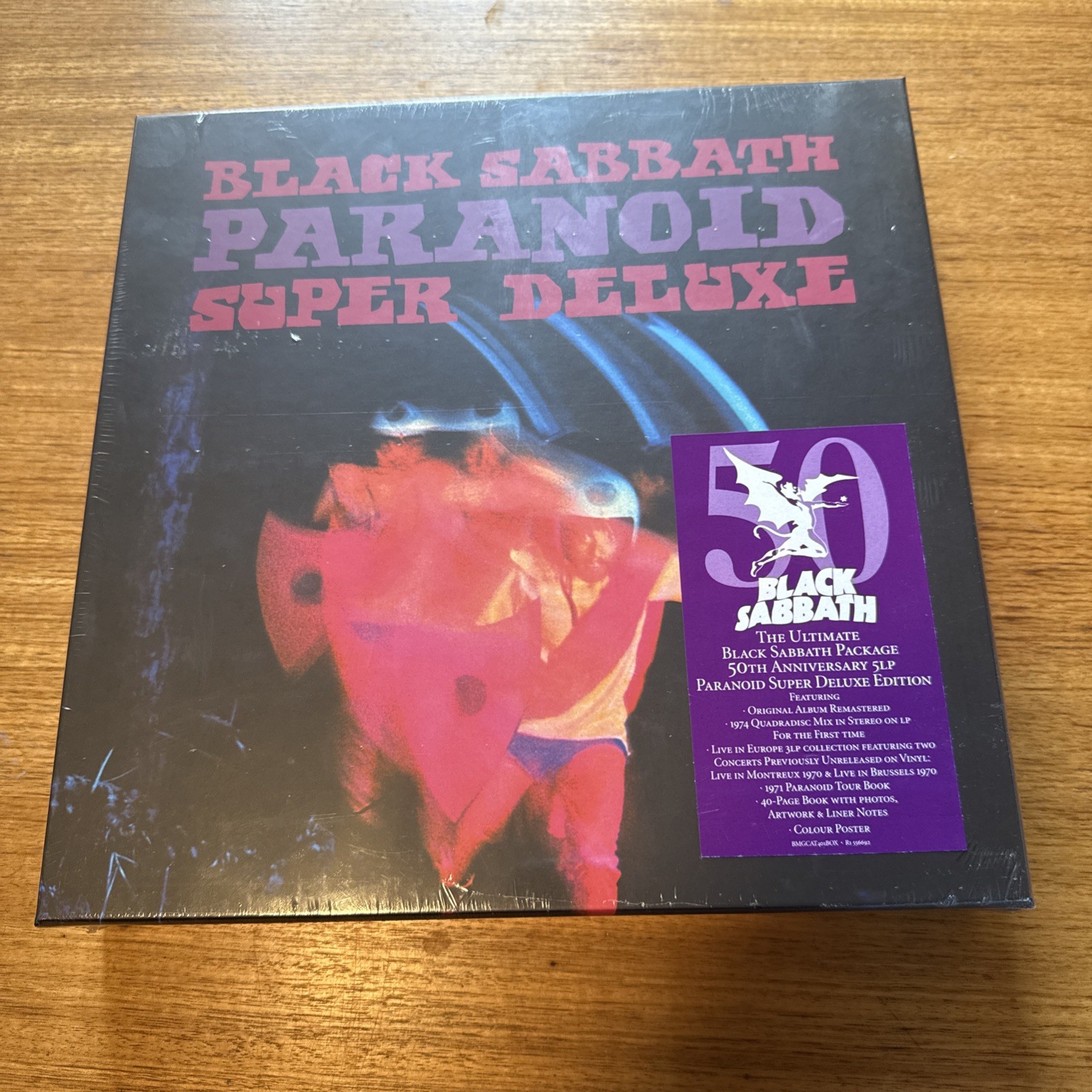 popsike.com - Black Sabbath Paranoid Super Deluxe Edition Box Vinyl 5LP ...