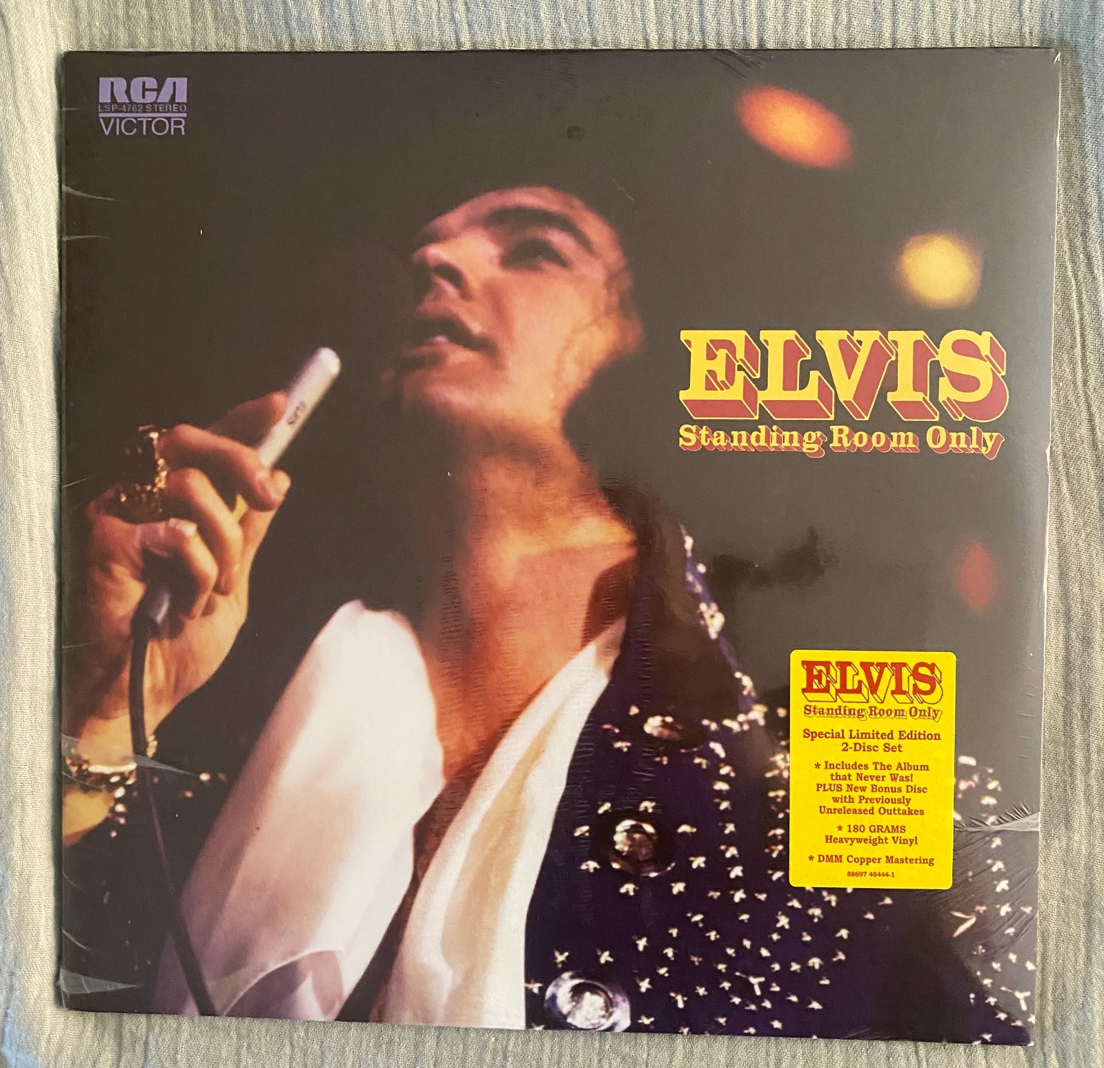 popsike.com - Elvis "Standing Room Only" FTD Vinyl Still Sealed ...