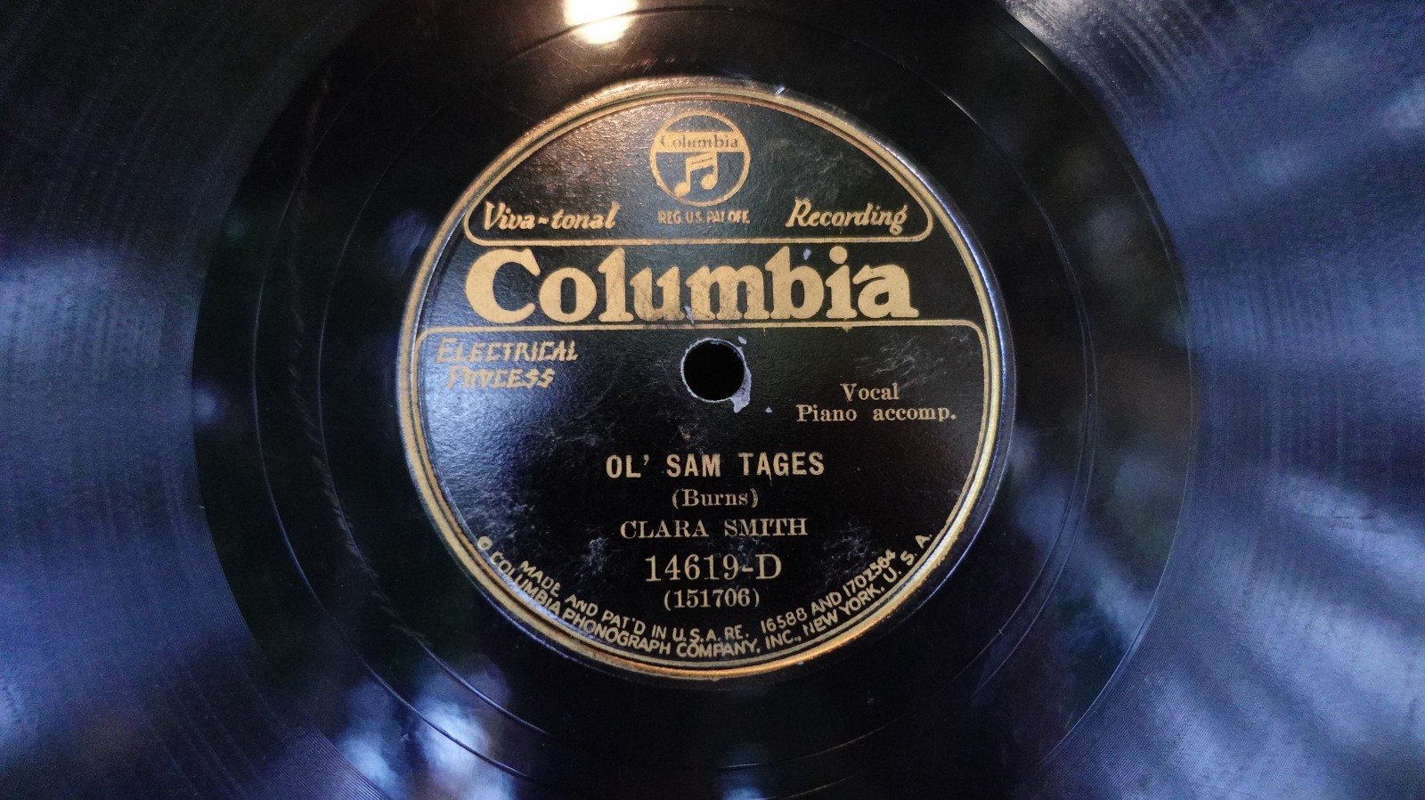 popsike.com - Clara Smith "Ol' Sam Tages/Unemployed Papa" Columbia ...