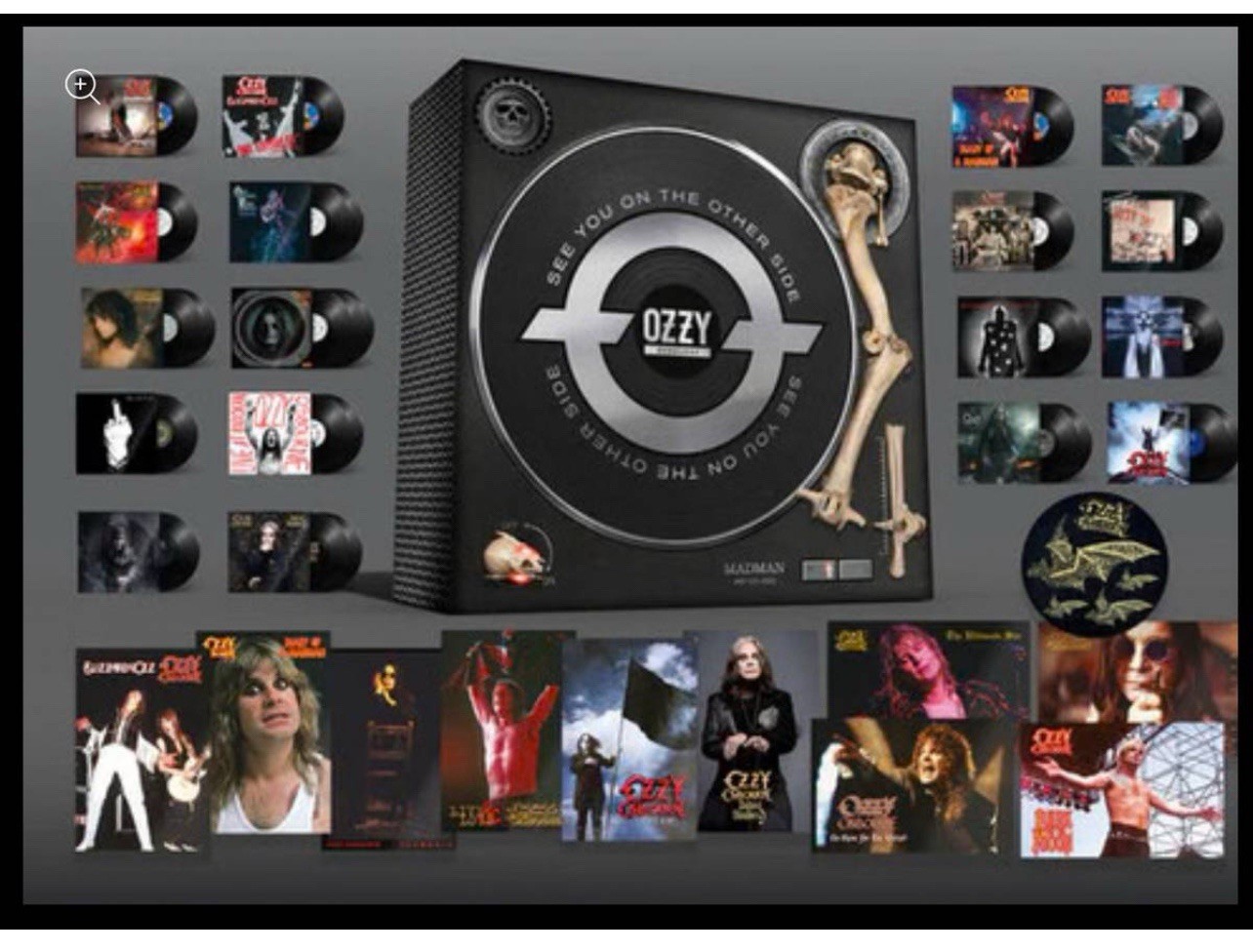 popsike.com - Ozzy Osbourne SIGNED "See You On The Other Side" v2.0 Vinyl Box Set 18 LP's NEW ...