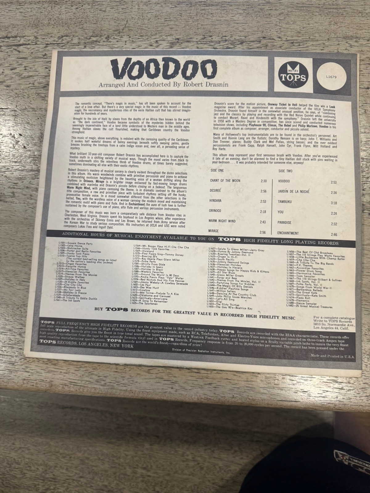 popsike.com - Robert Drasnin Voodoo Exotic Music From Polynesia Vinyl ...