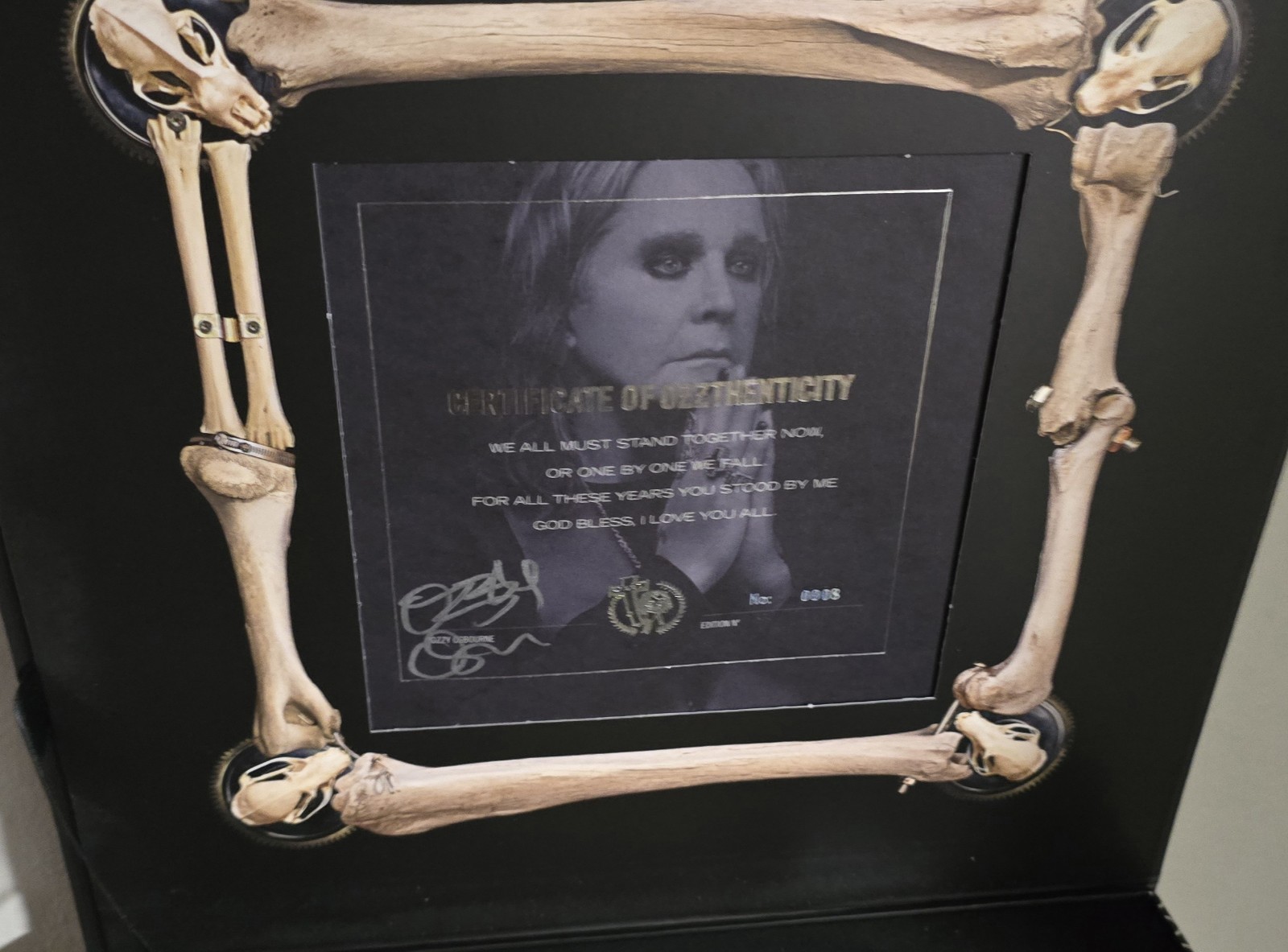 popsike.com - Ozzy Osbourne SIGNED "See You On The Other Side" v2.0 ...