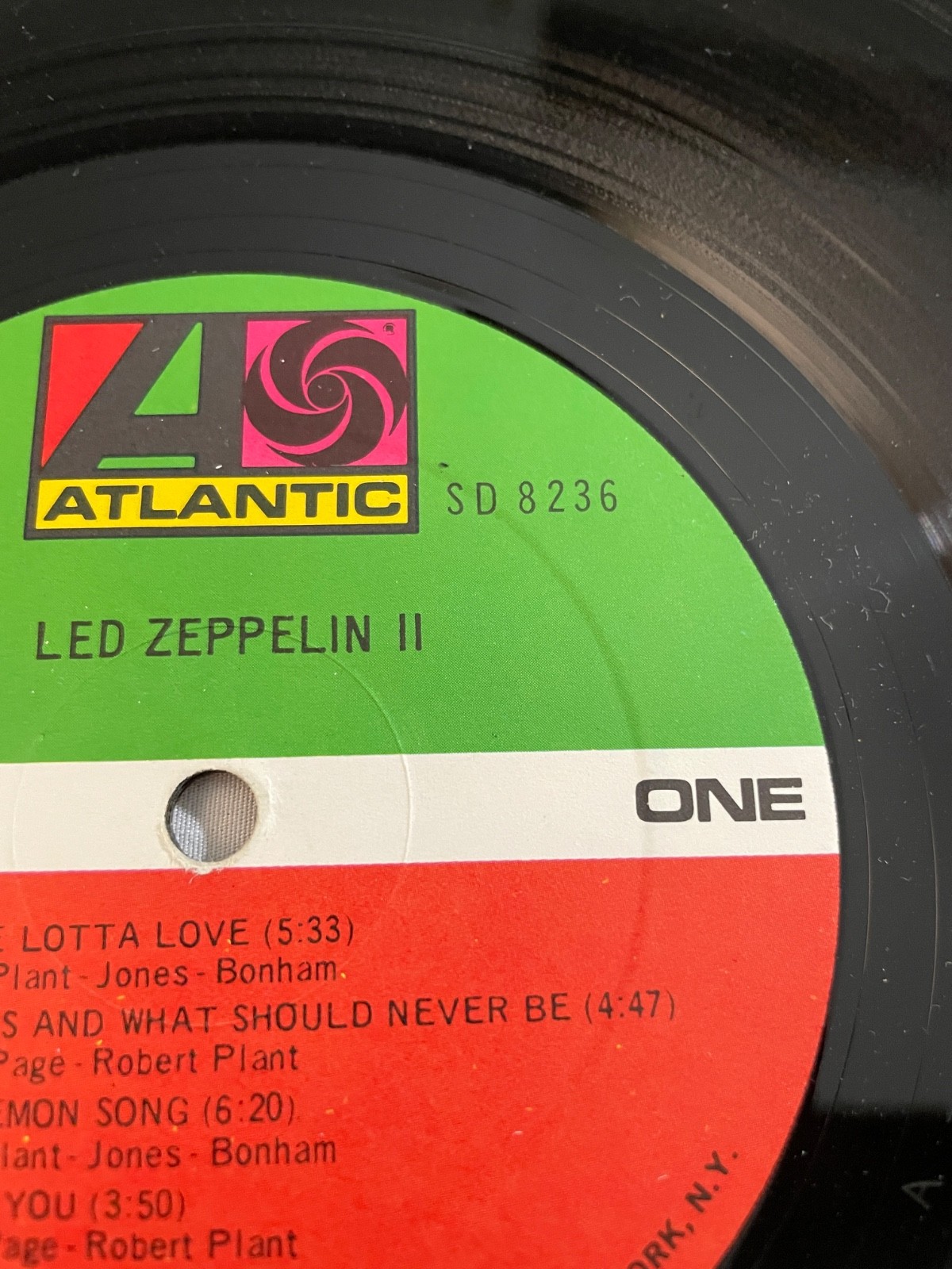 popsike.com - Led Zeppelin II Vinyl RL/SS Robert Ludwig Hot Press The ...