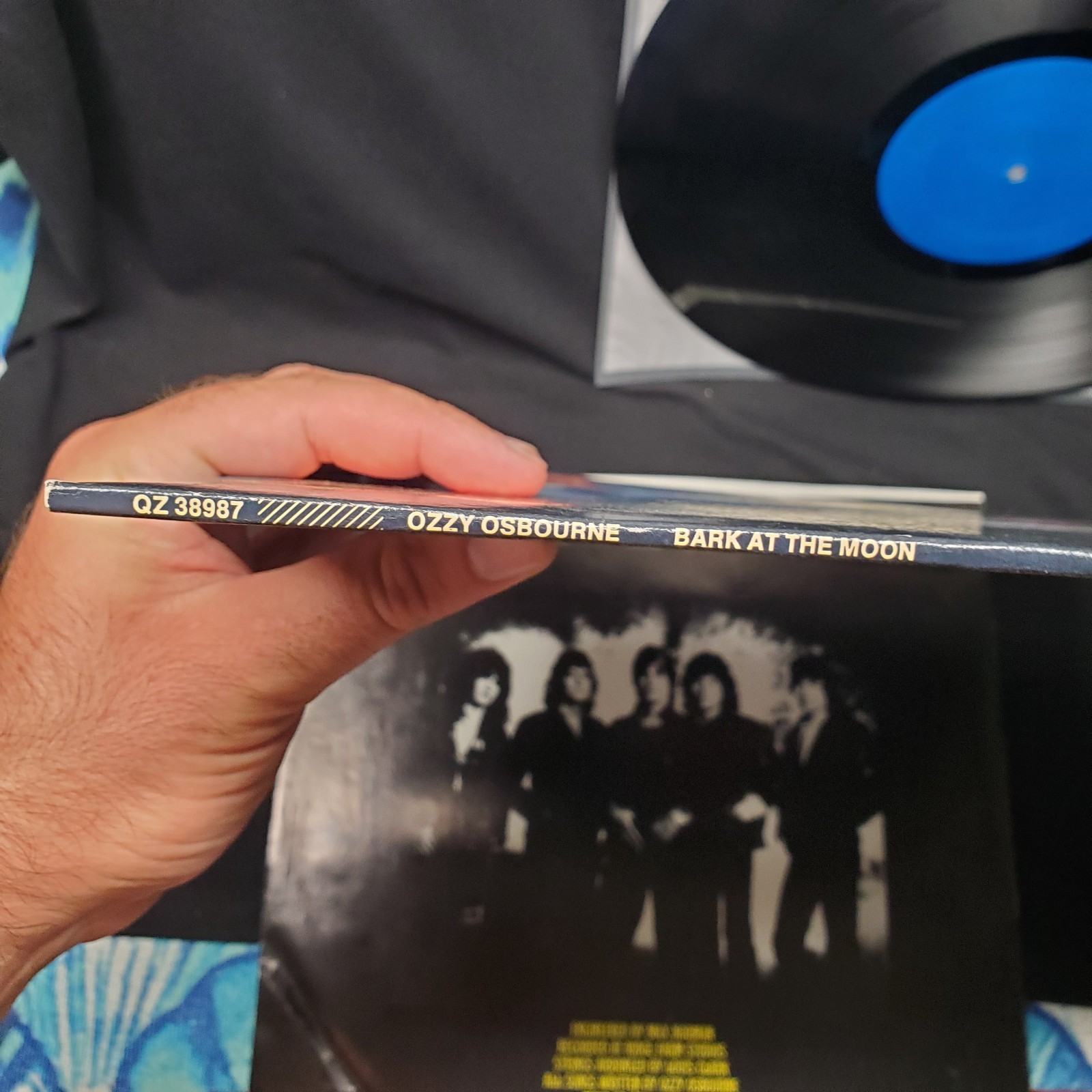 popsike.com - Ozzy Osbourne Bark at the Moon Original 1983 CBS QZ38987 ...