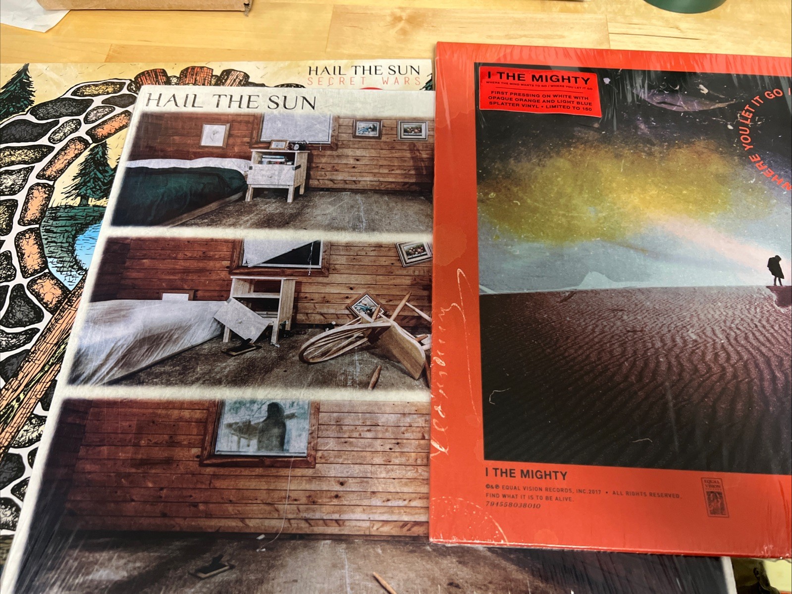 popsike.com - Hail the Sun Culture Scars, Secret Wars, I The Mighty ...