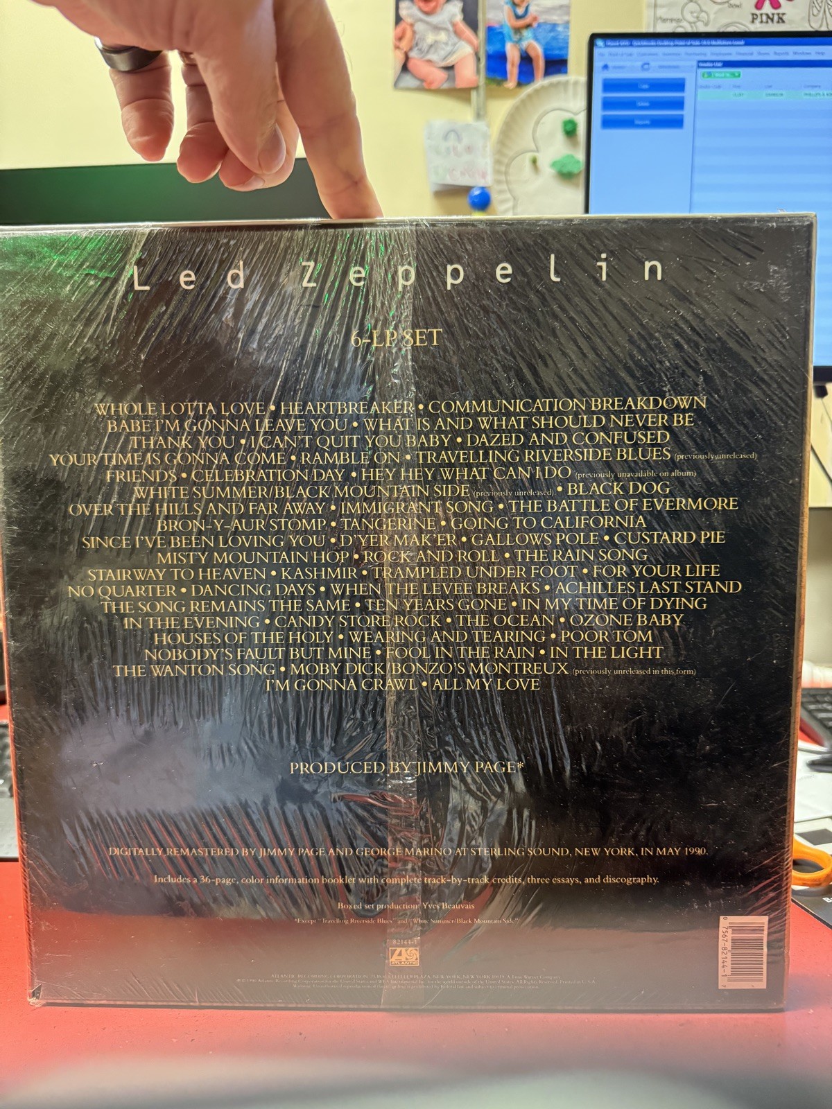 popsike.com - LED ZEPPELIN STILL SEALED BOX SET 6 LPS - auction details