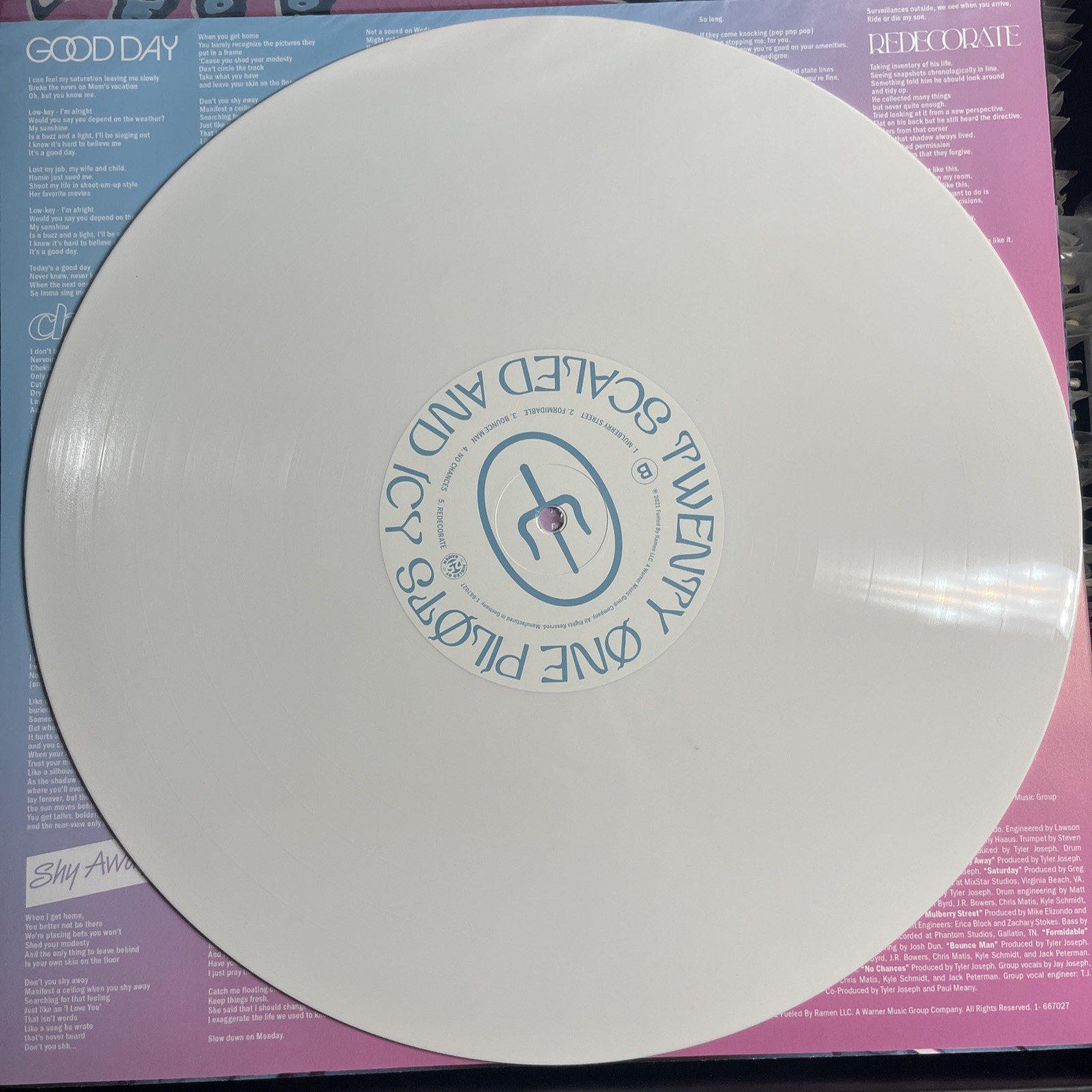 popsike.com - Twenty One Pilots Scaled And Icy Target Exclusive White ...