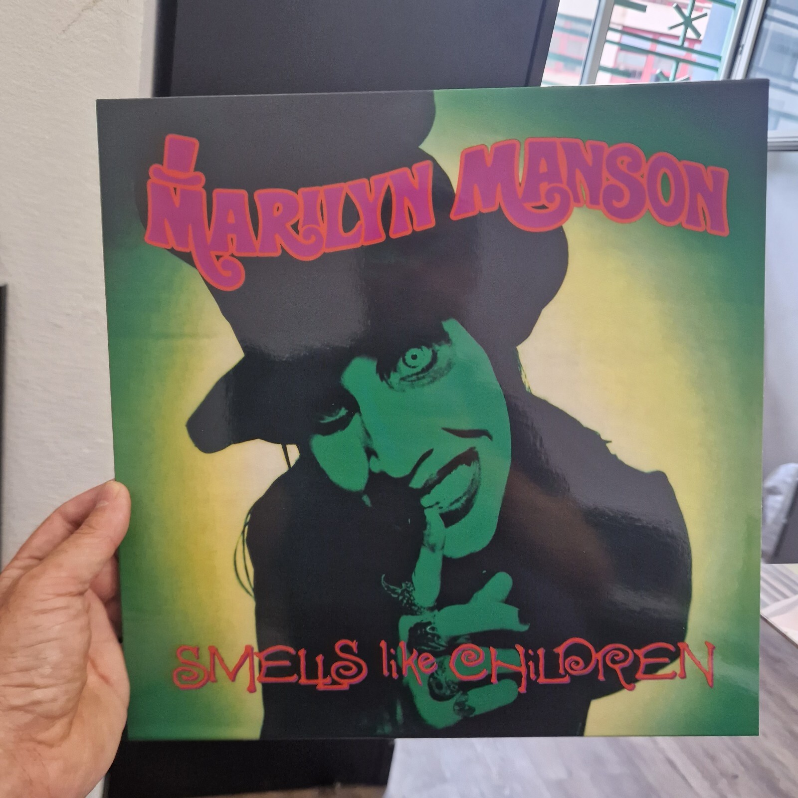 popsike.com - Marilyn Manson - Smells Like Children Marilyn Manson ...