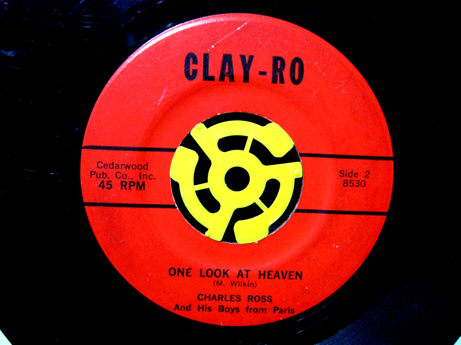 popsike.com - SUPER RARE Rockabilly 45 - CHARLES ROSS - Little Bit ...