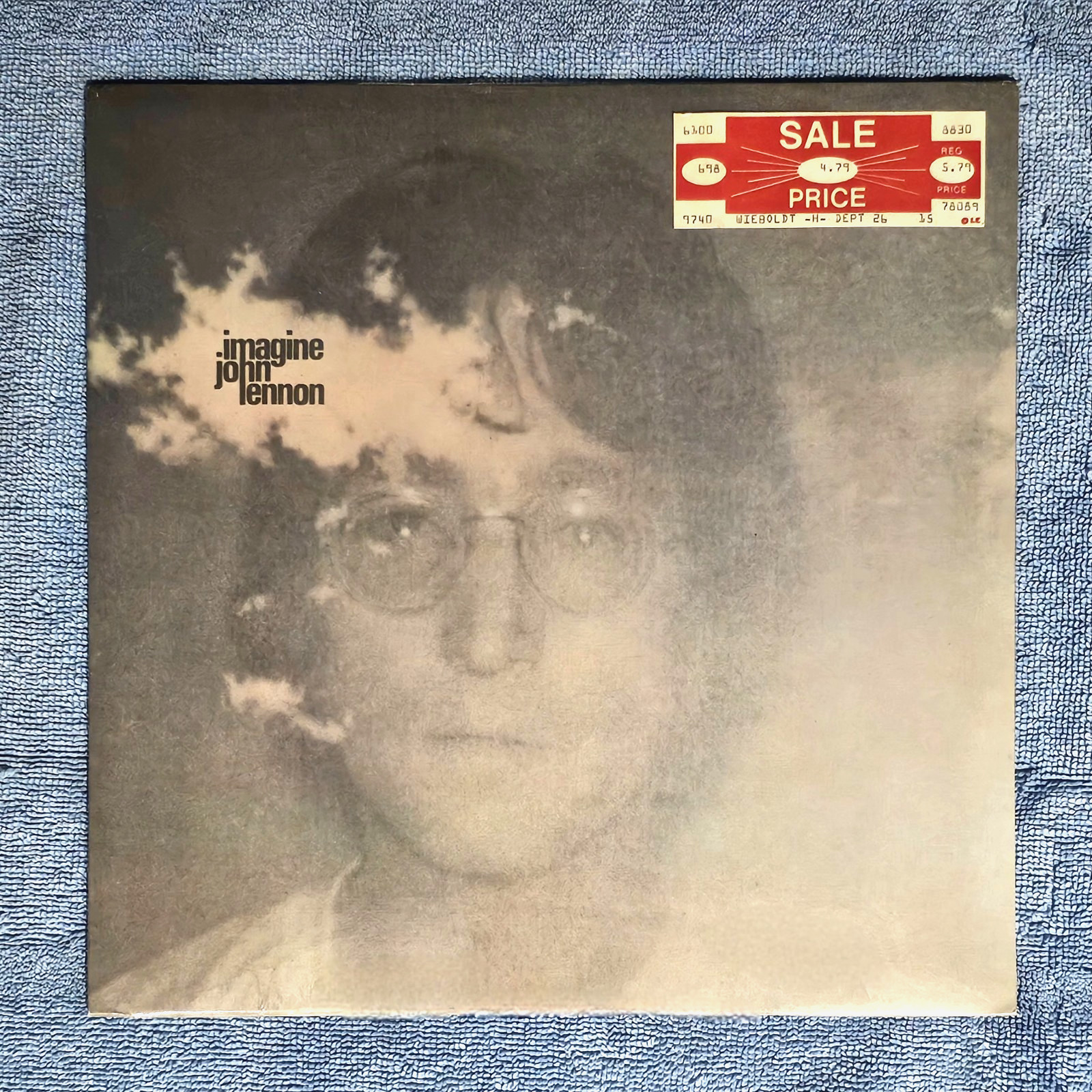 popsike.com - JOHN LENNON IMAGINE LP 1971 FIRST PRESSING STILL SEALED ...